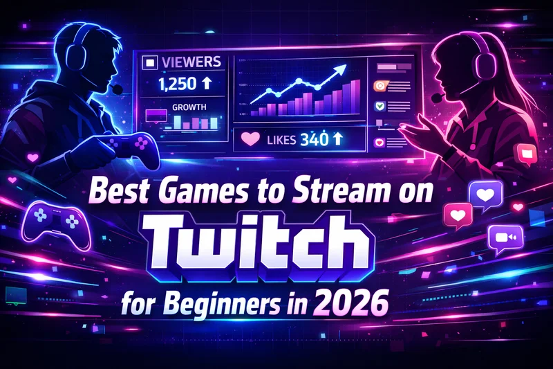 23 Best Games to Stream on Twitch for Beginners in 2026